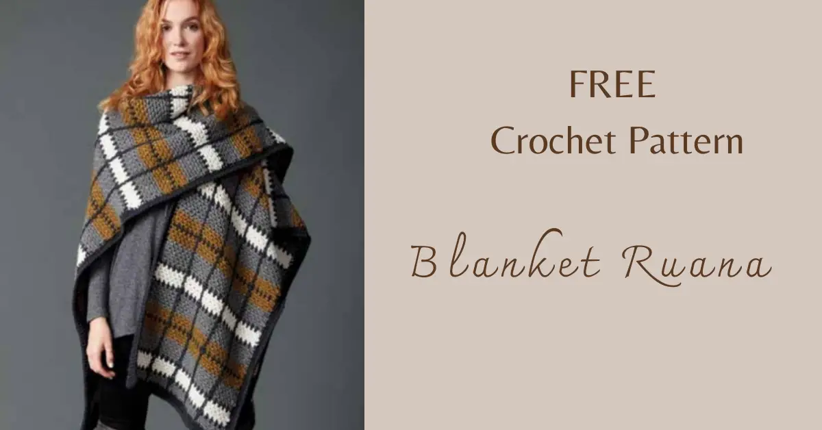 FREE Crochet Pattern: Blanket Ruana - I Love Yarn Forever FREE Crochet Pattern: Blanket Ruana - I Love Yarn Forever