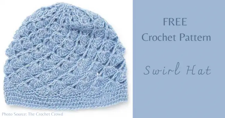 FREE Crochet Pattern: Swirl Hat - I Love Yarn Forever