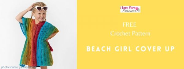Free Crochet Pattern: Beach Girl Cover Up - I Love Yarn Forever
