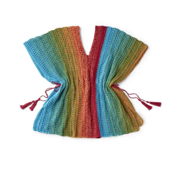 Free Crochet Pattern: Beach Girl Cover Up - I Love Yarn Forever