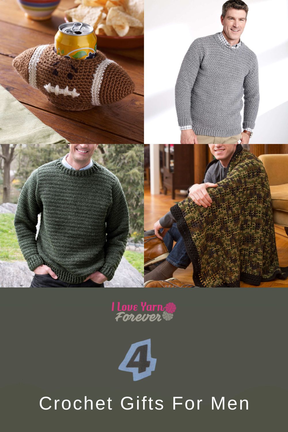Top 10 Free Crochet Gift Ideas For Men - I Love Yarn Forever
