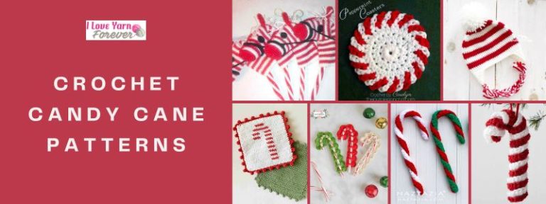 Top 7 Free Crochet Candy Cane Patterns - I Love Yarn Forever