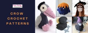 Top 5 Free Crow Crochet Patterns - I Love Yarn Forever
