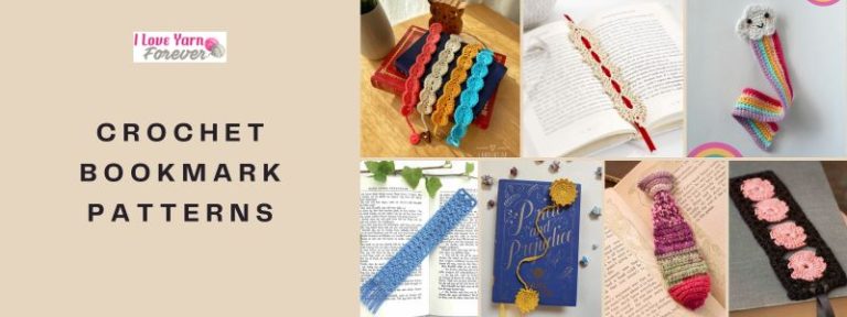 Top 11 Free Crochet Bookmark Patterns - I Love Yarn Forever