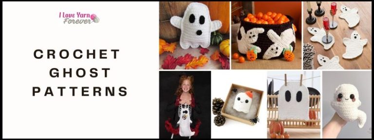 Top 10 Free Crochet Ghost Patterns - I Love Yarn Forever