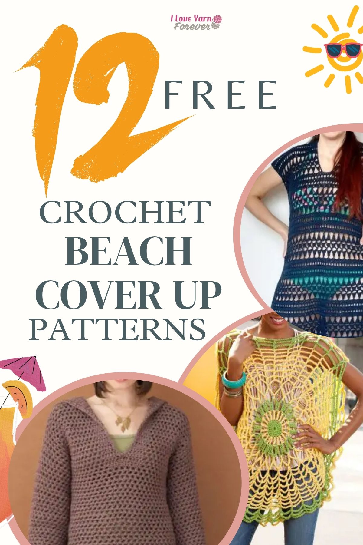 Top 12 Free Crochet Beach Cover Up Patterns - I Love Yarn Forever